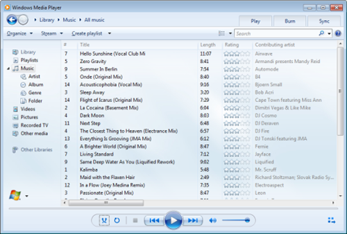 Windows Media Player Plus! plug-in for WMP